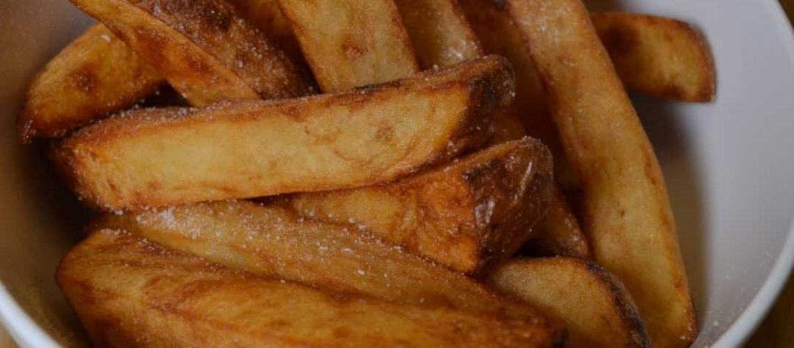 Tripple cooked fries - Opskrift på sprøde hjemmelavede pomfritter