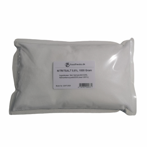 Køb Nitritsalt til pølsefremstilling og saltning af fødevarer her